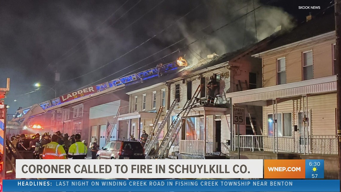 Coroner Called To Fire In Schuylkill County Wnep