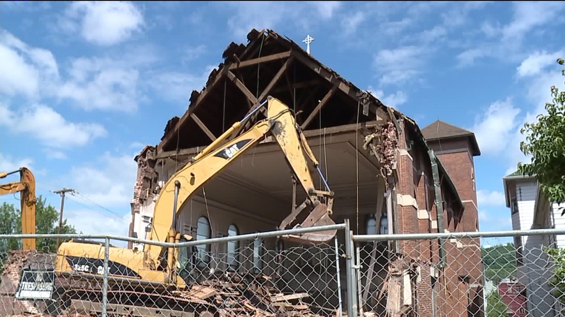 Another Church Comes Crumbling Down | wnep.com