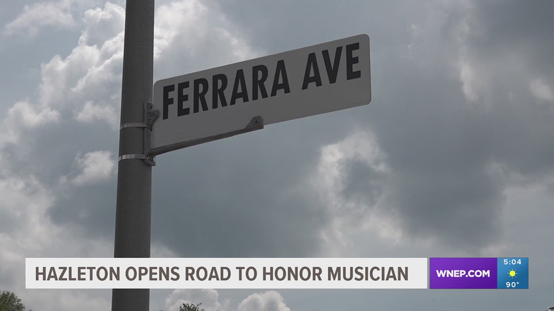 Hazleton opens road to honor musician | wnep.com