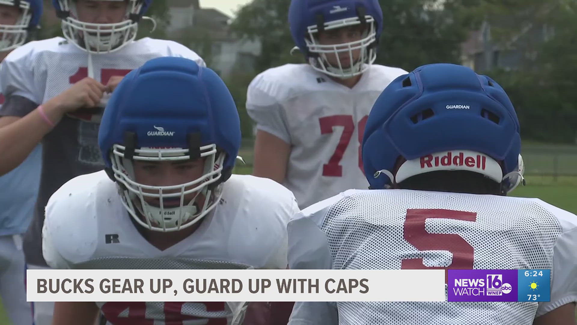 Dunmore Bucks gear up, guard up with caps | wnep.com