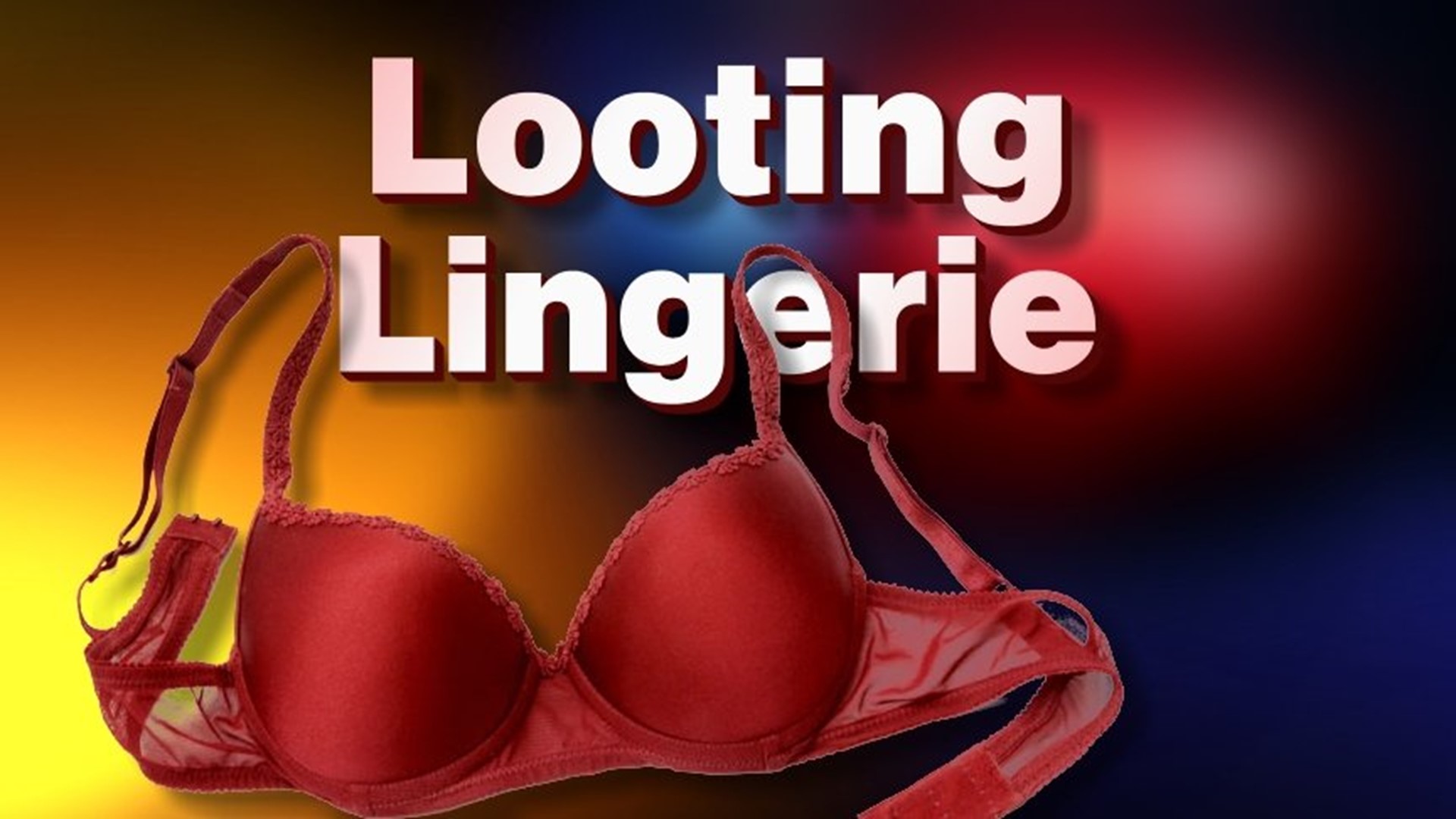 Cops Looking For Underwear Thief