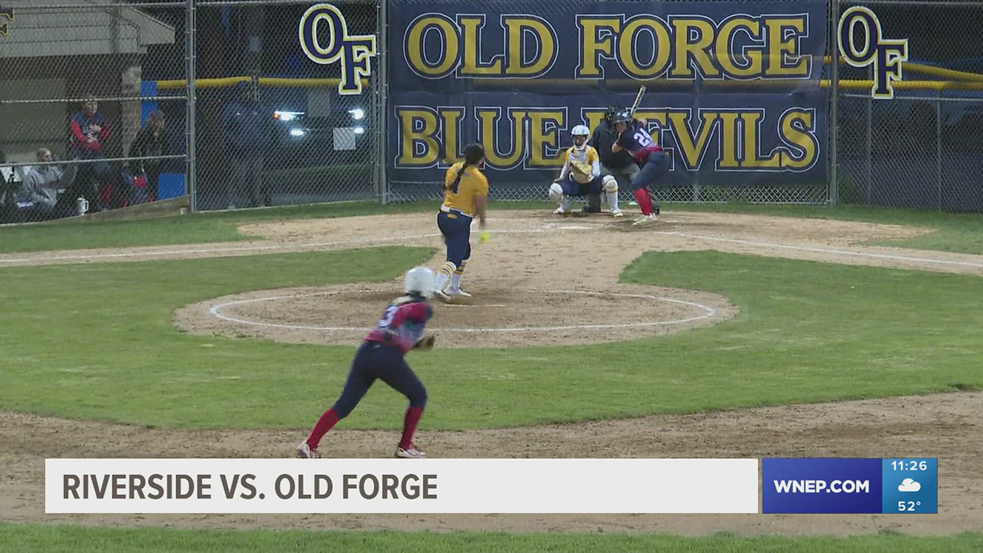 Riverside softball beats Old Forge in 8 innings | wnep.com