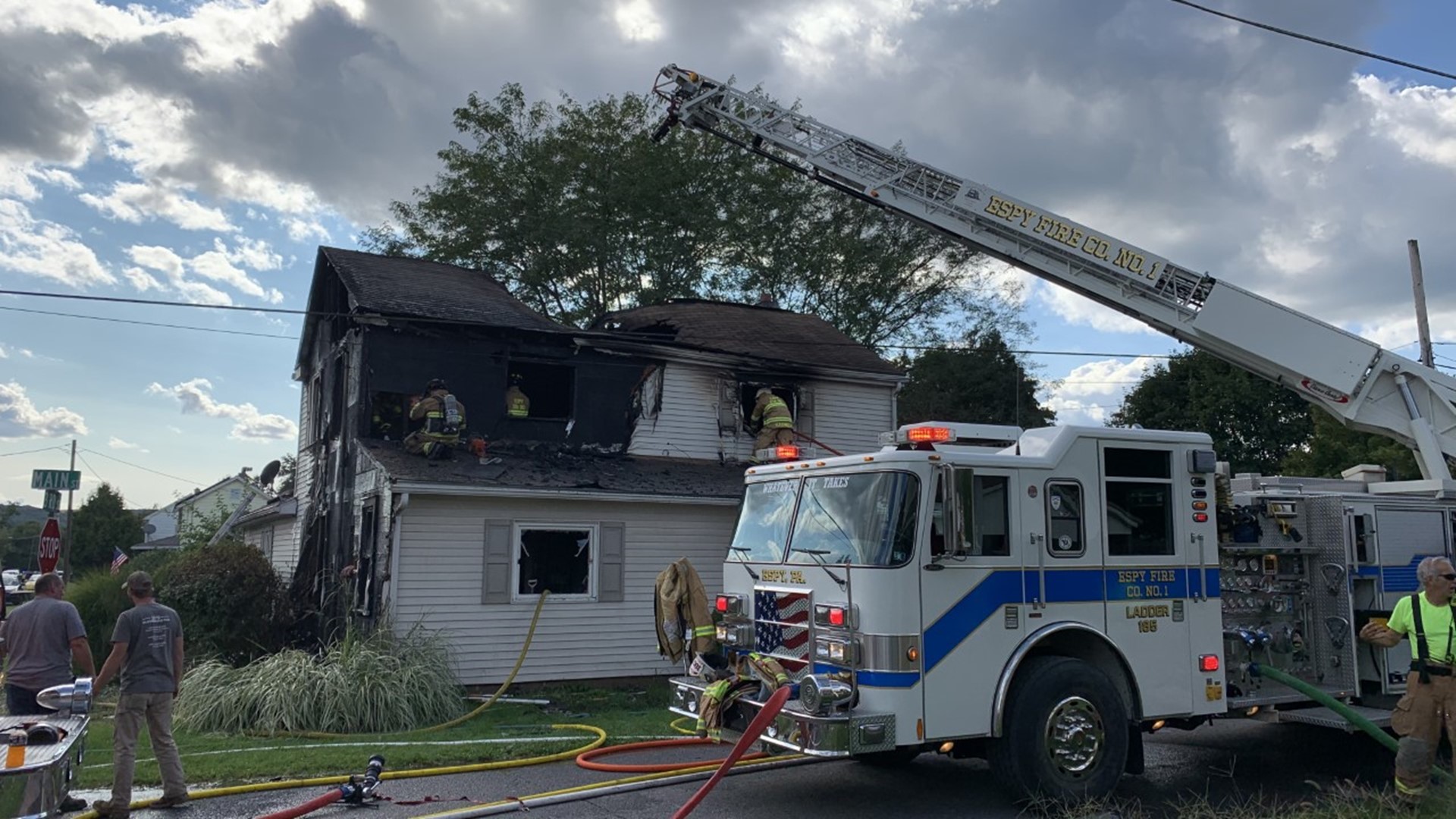 Home destroyed by flames in Columbia County | wnep.com
