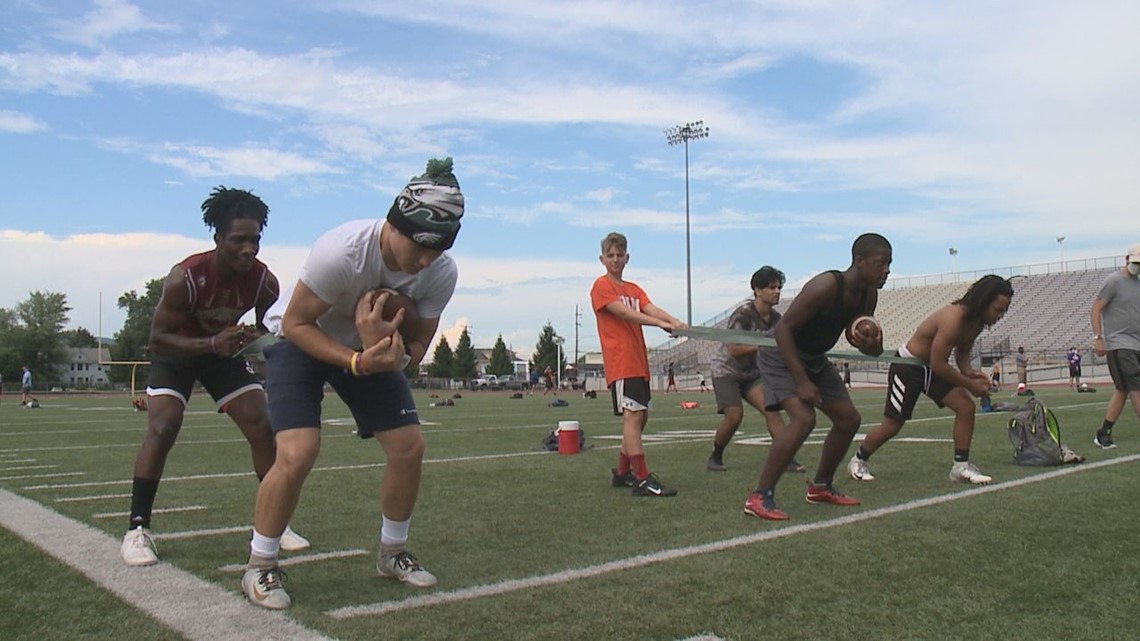 Just Conditioning Drills For The Scranton Knights Football Team As Fall ...