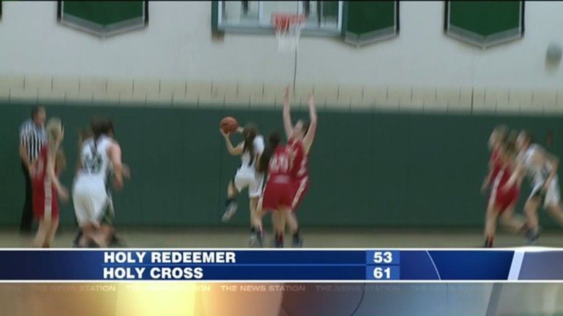 Holy Redeemer vs Holy Cross girls basketball | wnep.com