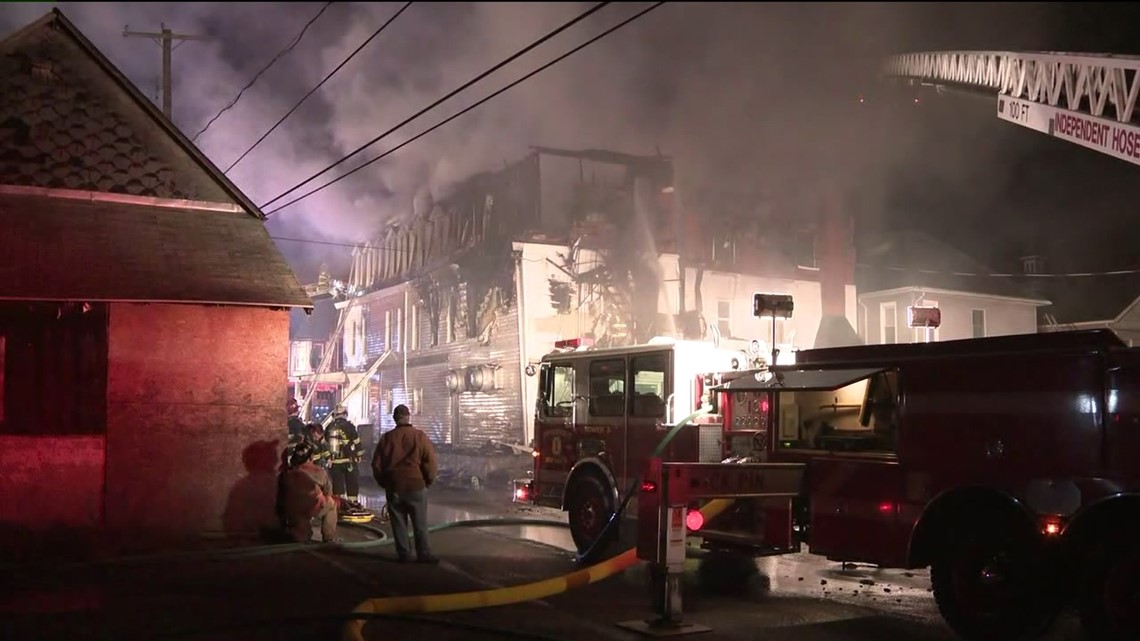 Fire destroys hotel in Lycoming County | wnep.com