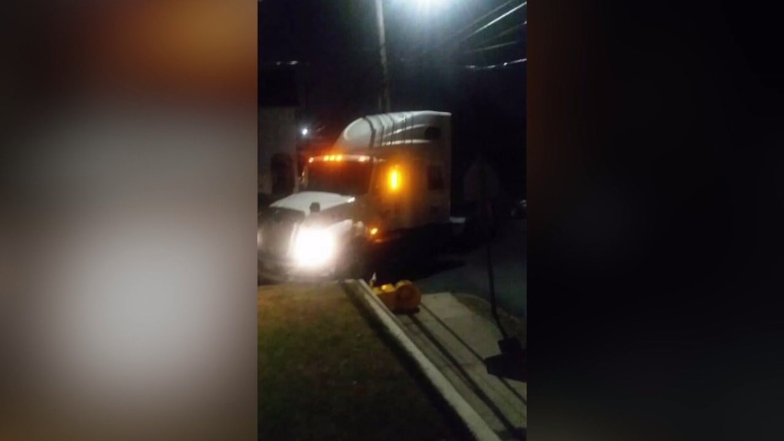 Police: Drunk Driver Smashes Tractor Trailer Cab with Babies Inside ...