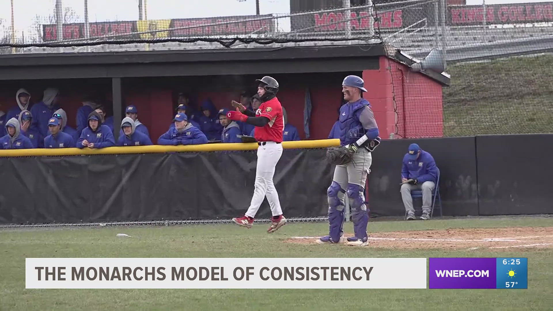 Monarchs baseball player's college career made to last | wnep.com