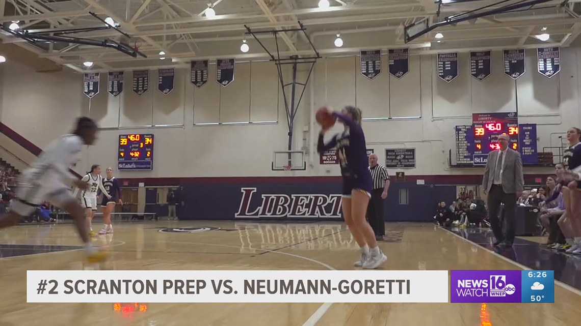 Scranton Prep girls fall to Neumann Goretti in quarterfinals | wnep.com