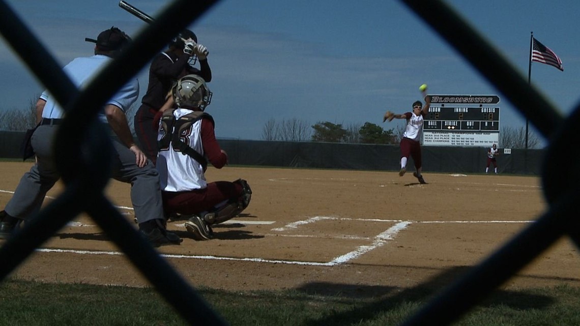 Bloomsburg vs IUP Softball-Game One | wnep.com