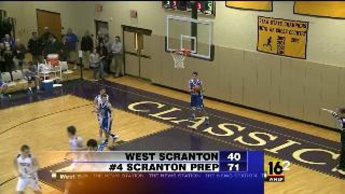 West Scranton vs Scranton Prep Basketball | wnep.com