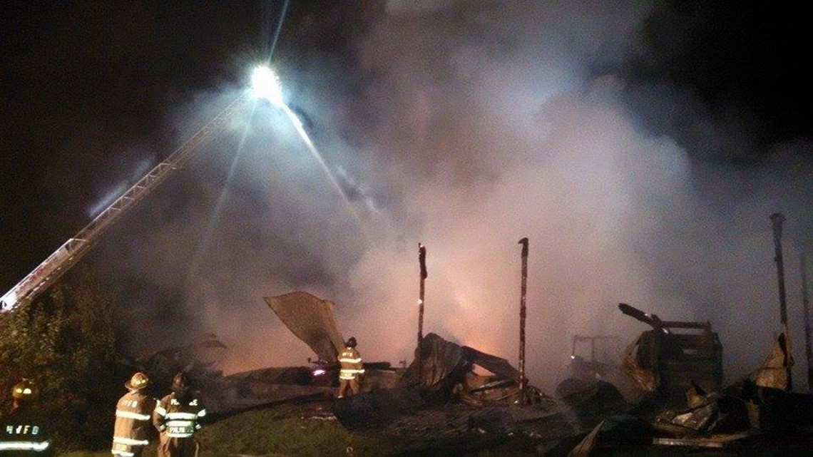 Storage Shed Destroyed by Fire in Lycoming County | wnep.com