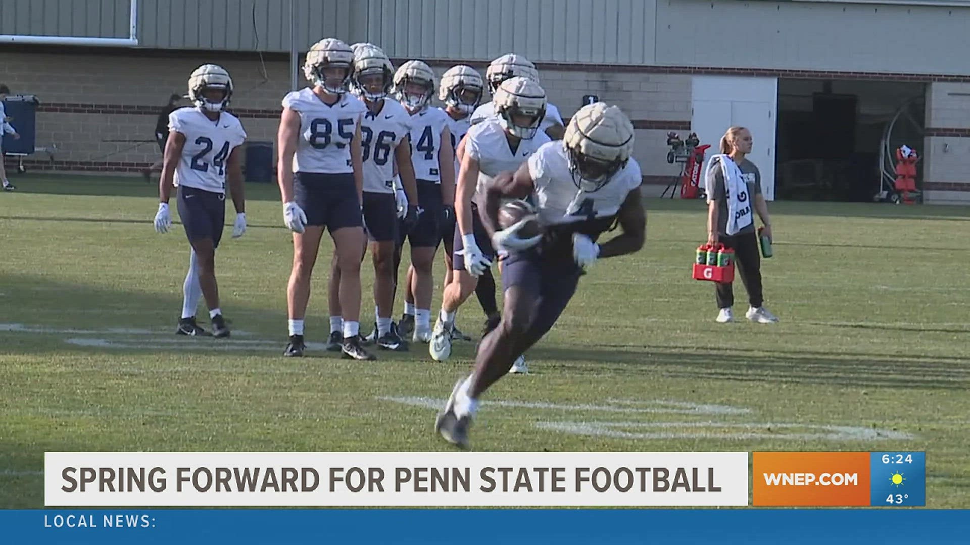 Spring Football Practices Continue For Penn State | wnep.com