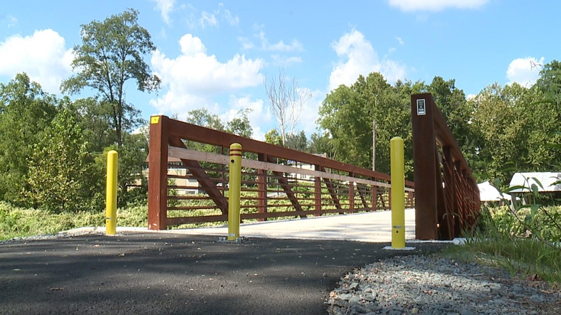Pocono Creek Pedestrian Bridge Ready for Use | wnep.com