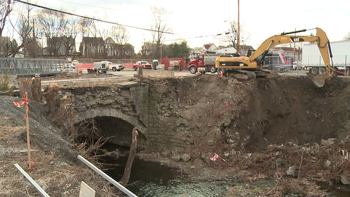 Rockwell Avenue Bridge Work Stopped | wnep.com
