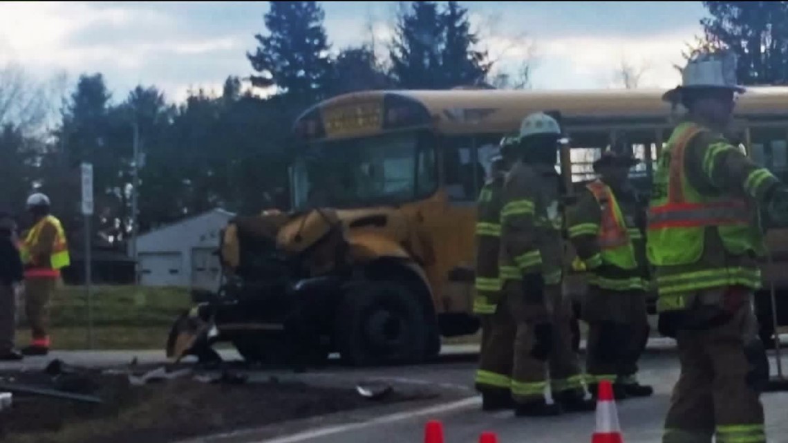 Students Hurt in School Bus Crash in Wyoming County | wnep.com