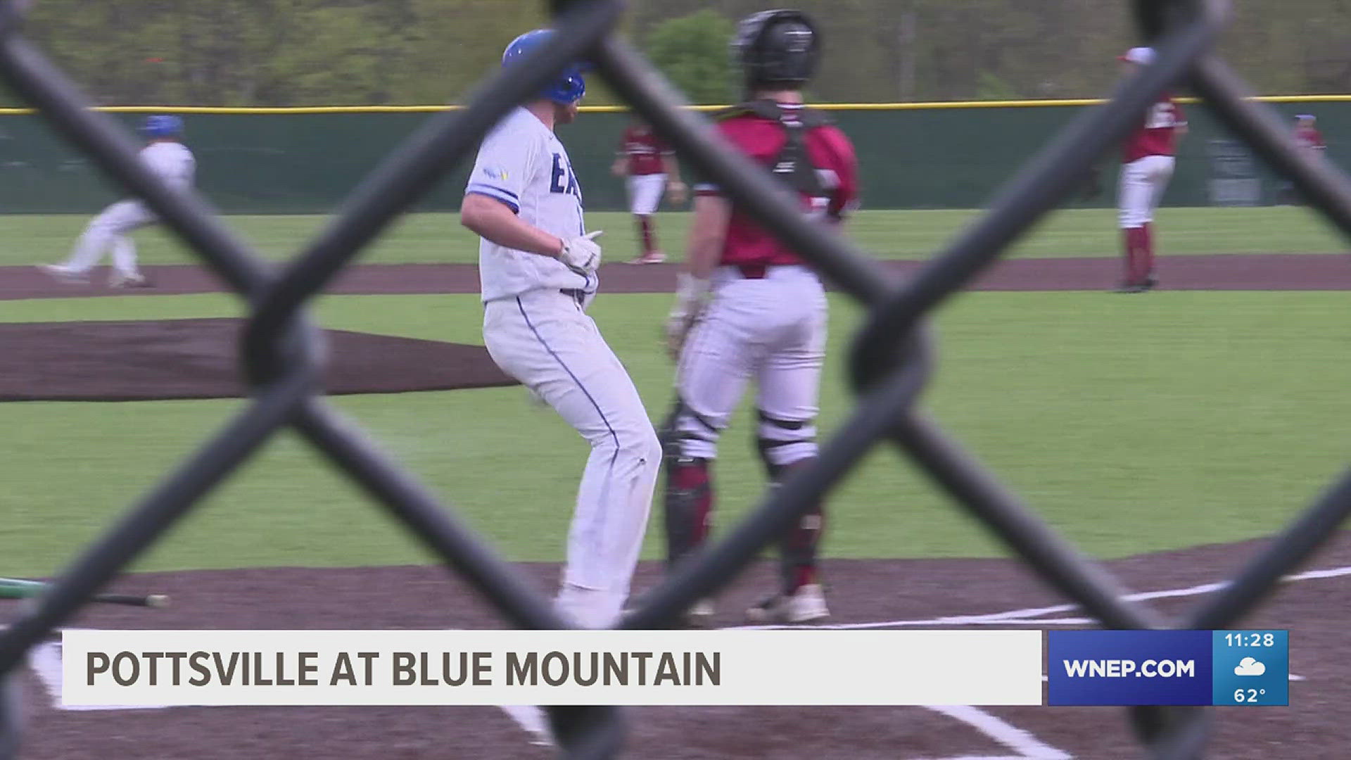 #3 Blue Mountain baseball with a win over Pottsville | wnep.com