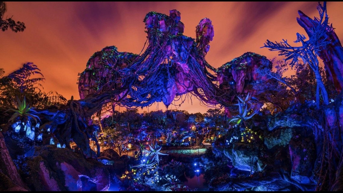 13 stunning photos of Disney’s ‘Pandora: The World of Avatar’ at night ...