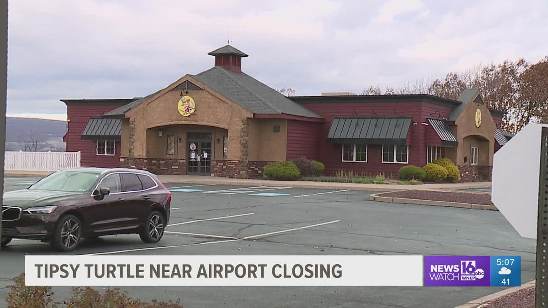 Tipsy Turtle forced to close airport location due to labor shortage ...