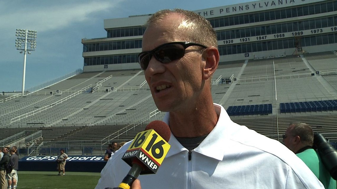 Charlie Fisher (Warrior Run Graduate) Penn State QB Coach | wnep.com