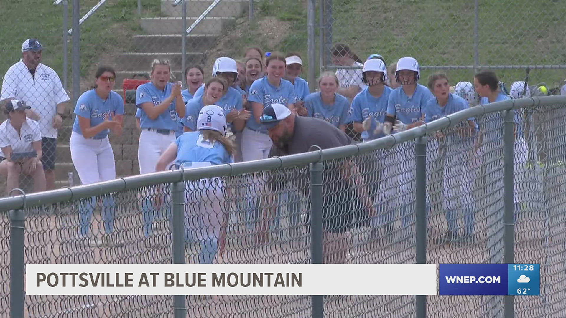 #3 Blue Mountain softball shuts out Pottsville | wnep.com