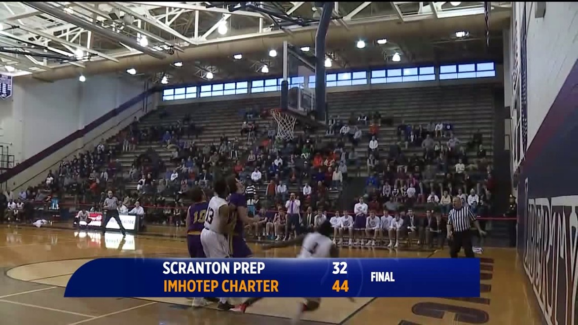 Scranton Prep vs Imhotep Charter boys basketball | wnep.com