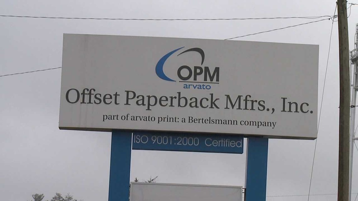 Offset Paperback to Lay Off Dozens | wnep.com