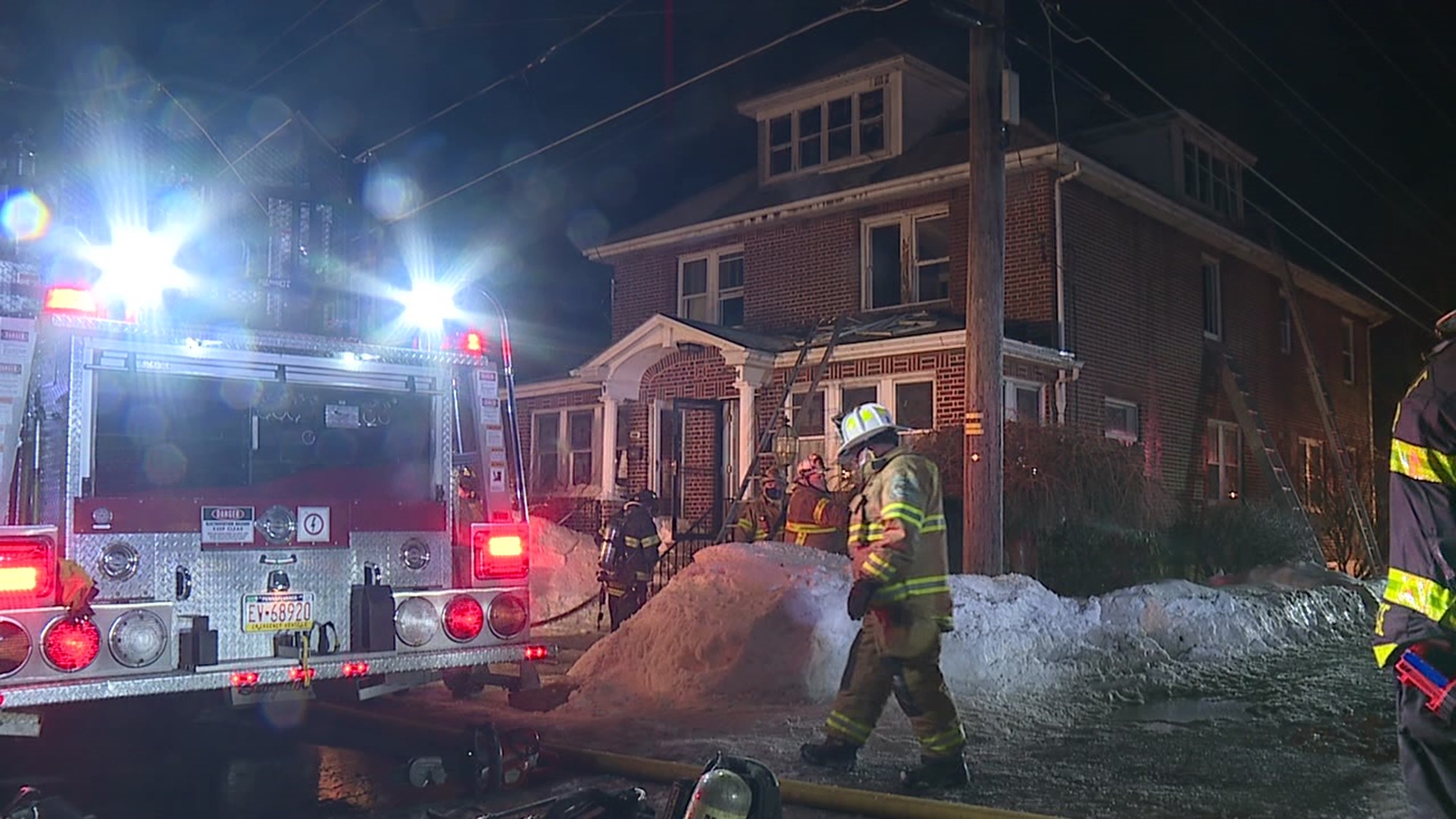 Foster Township fire ruled arson, two squatters sought | wnep.com