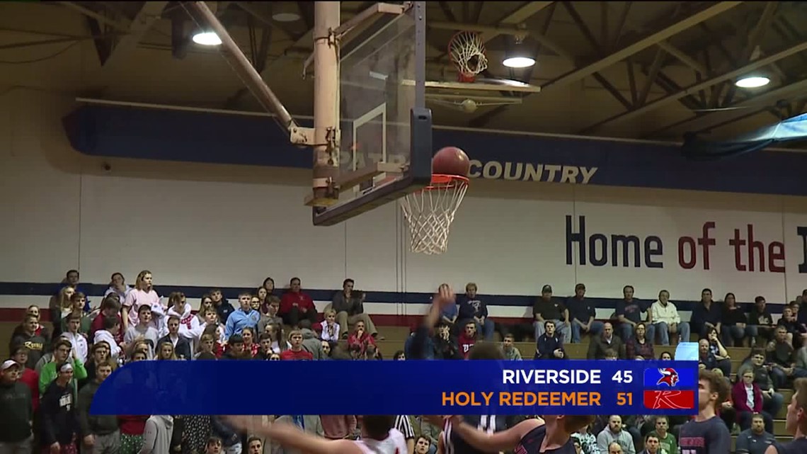Riverside vs Holy Redeemer boys basketball | wnep.com
