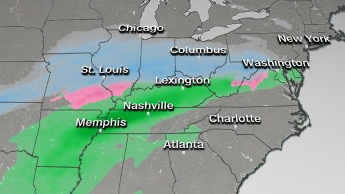 Snow and Freezing Rain Will Hit Much of the Country This Week | wnep.com