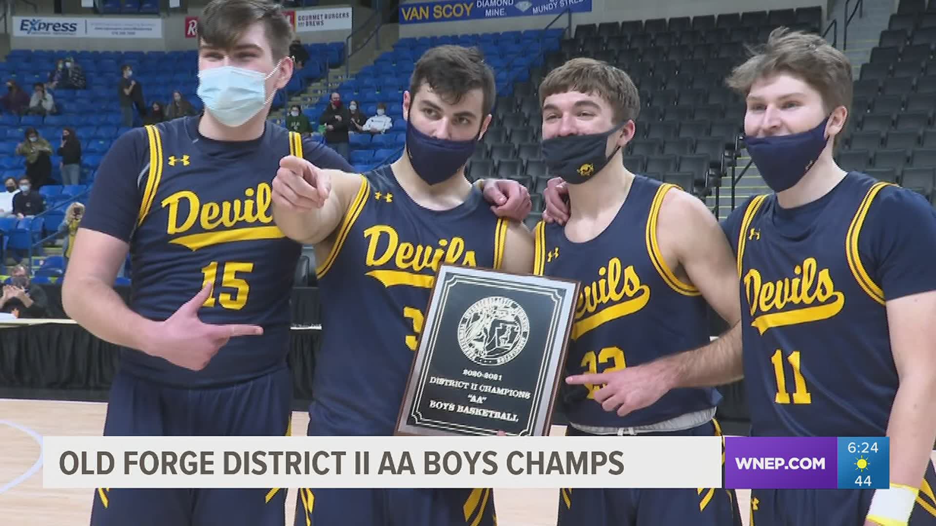 Old Forge Buzzer-Beater Forces OT, Leads to District Title | wnep.com