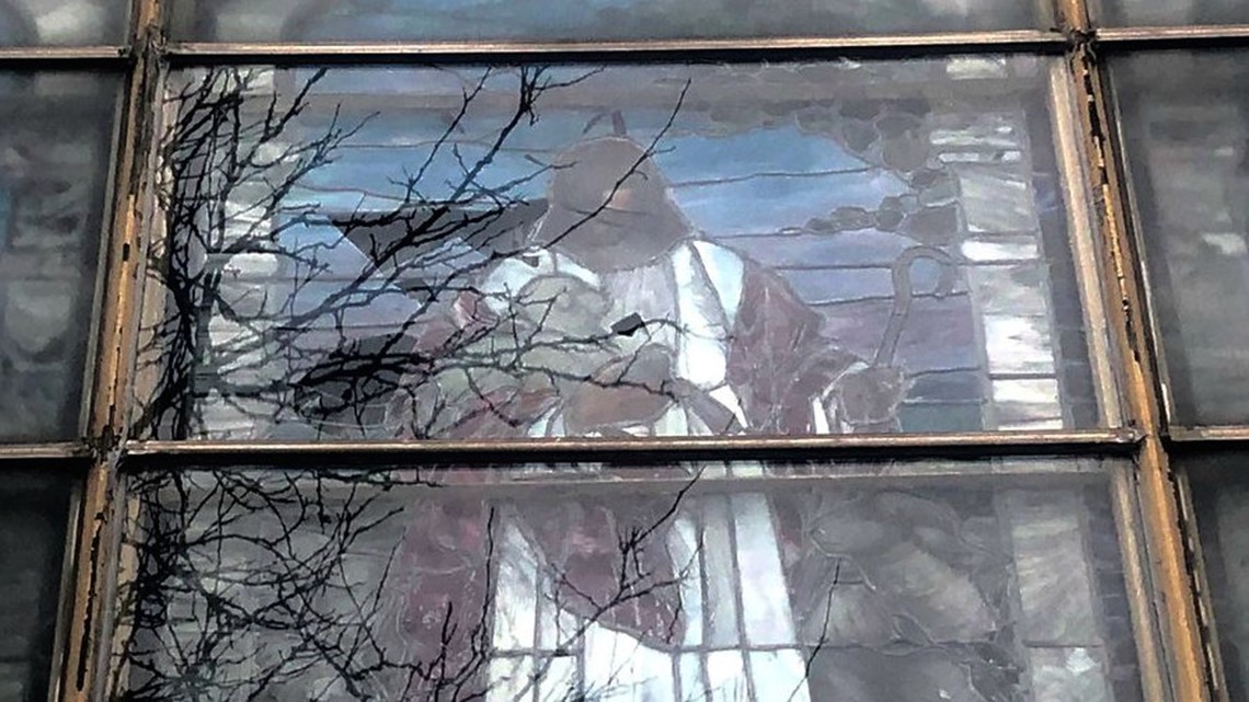 Vandal Smashes Stained-Glass Window in Stroudsburg Church | wnep.com
