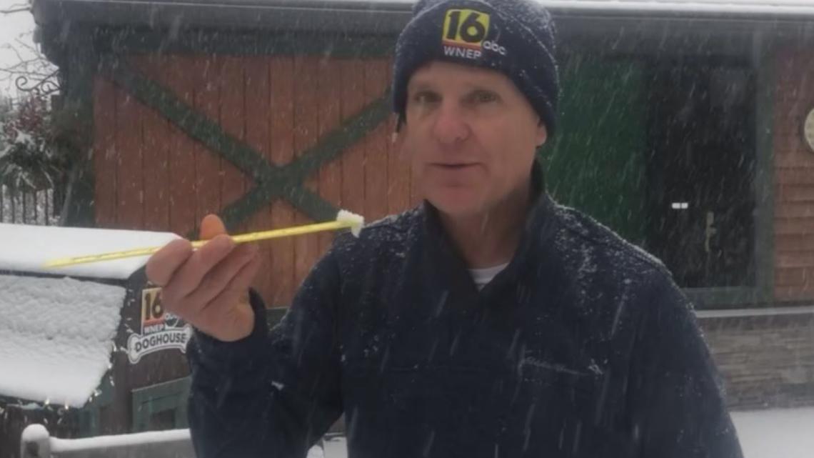 WNEP Snow Thrower Contest 2020: We have our first full inch of snow in ...