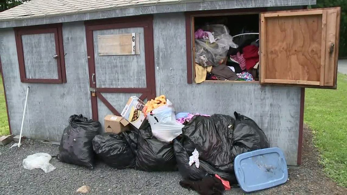 Church Deals with Trash Dumping at Donation Site | wnep.com