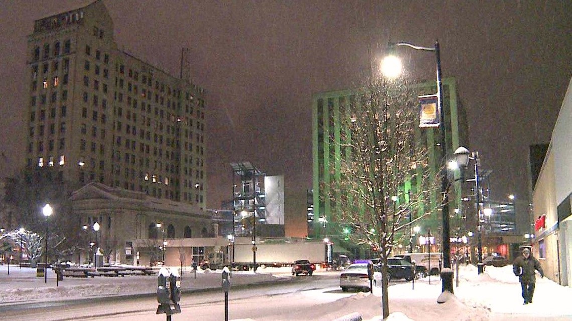 Snow On Public Square | wnep.com