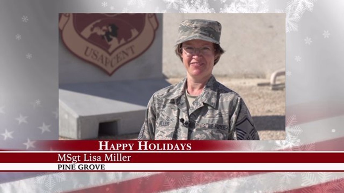 Military Greeting: MSgt Lisa Miller | wnep.com