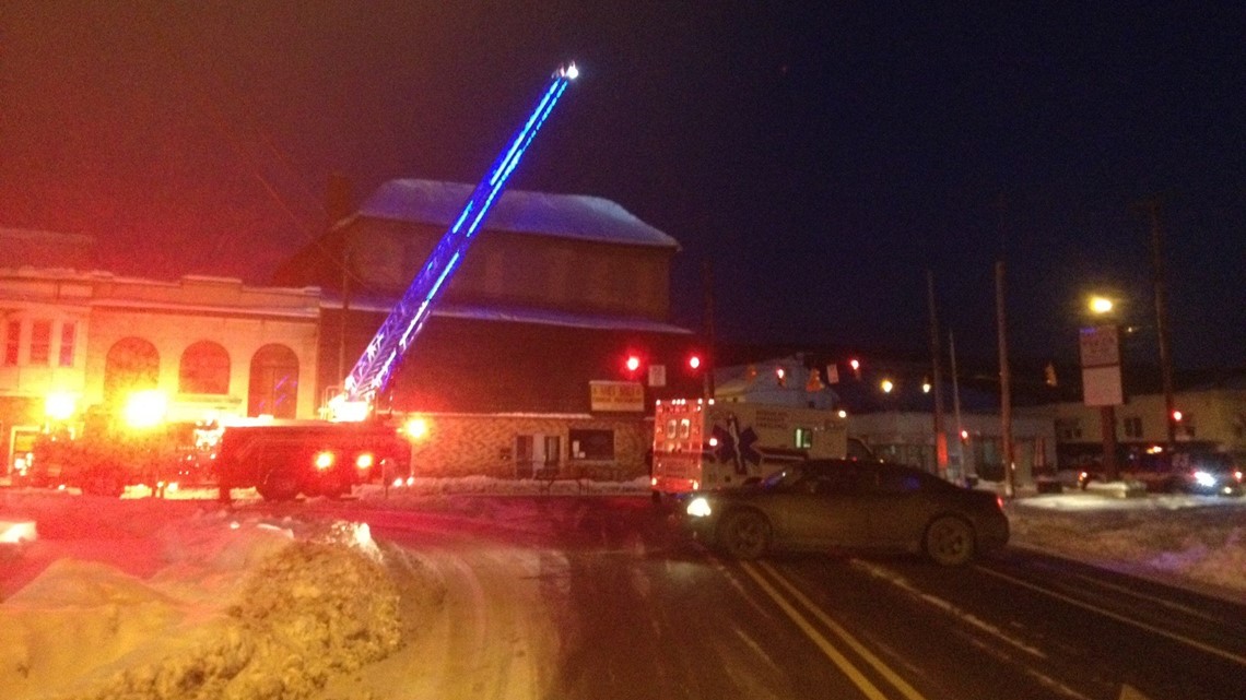 Crews Knocking Down Landmark Building After Roof Collapse | wnep.com