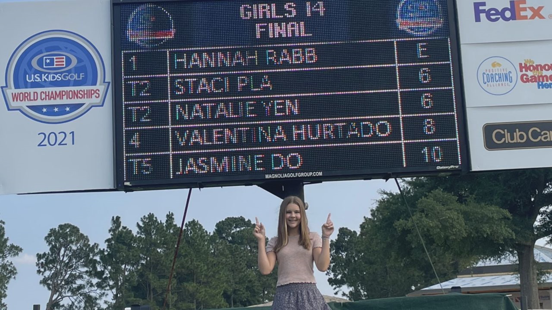 Hannah Rabb Wins US Kids Golf World Championship | wnep.com