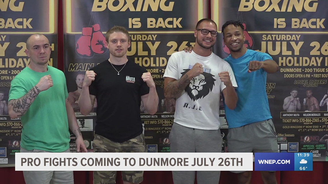 Pro Boxing Returns To Dunmore On July 26th | wnep.com