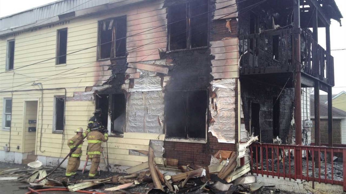 Flames Rip Through Hazleton Apartment Building | wnep.com