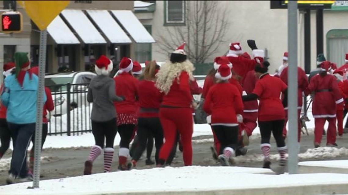 Santa 5k in Downtown Scranton | wnep.com