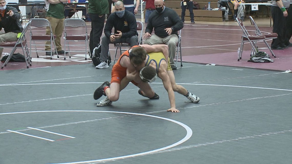 AA East Super Regional Wrestling At Martz Hall-Session One 106lbs ...