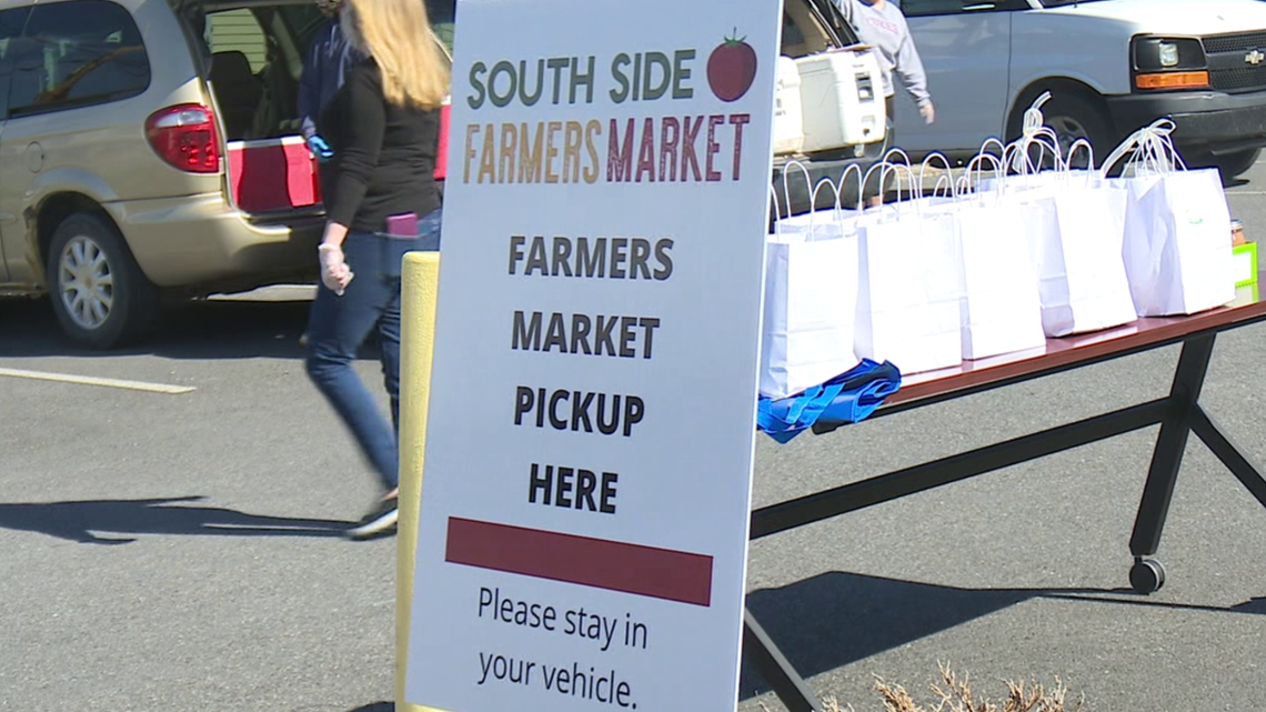 Drive-thru farmer's market | wnep.com