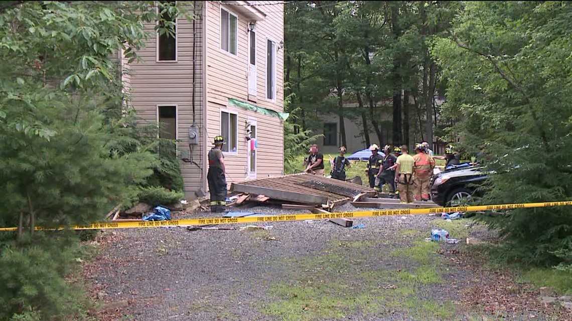 Six People including Children Taken to Hospital after Deck Collapse ...