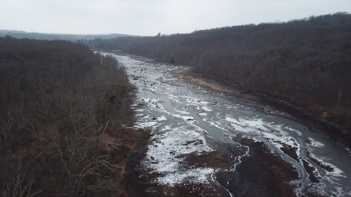 Lake Drained, Dam to be Repaired at Former Amusement Park in Lackawanna ...