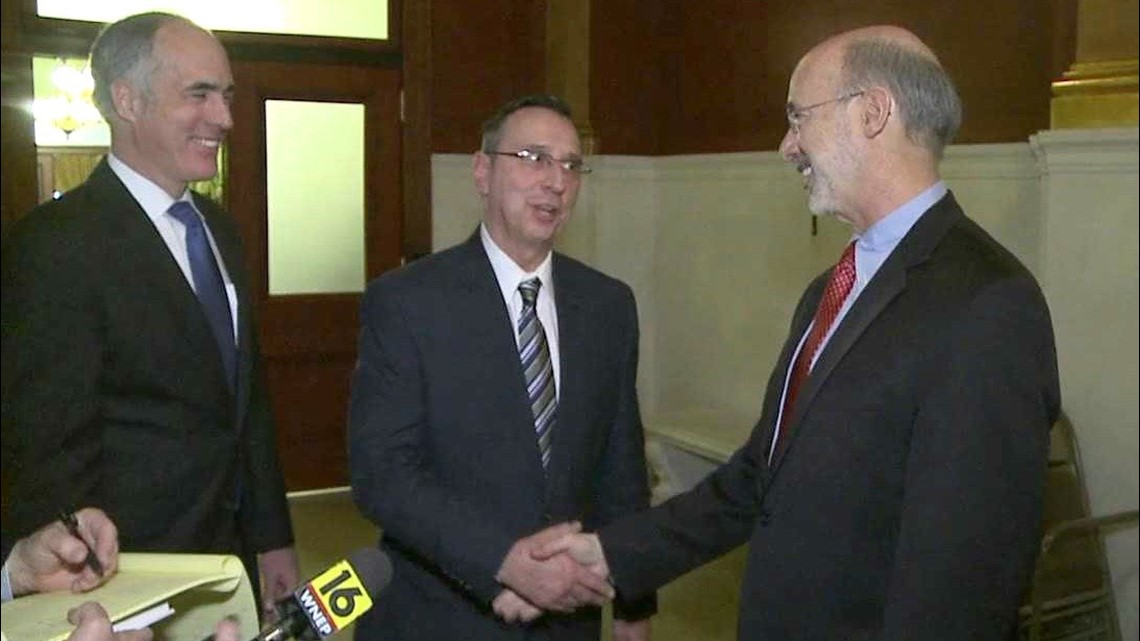 Scranton Mayor Meets With Governor Wolf | wnep.com