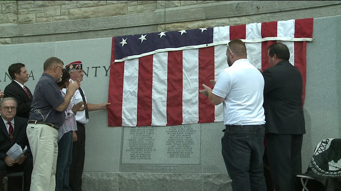 Vietnam Memorial Unveiled in Scranton | wnep.com