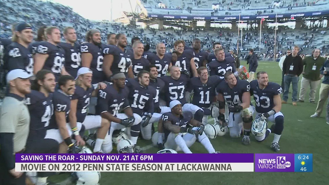 'Saving the Roar', a movie about the dramatic 2012 Penn State football ...