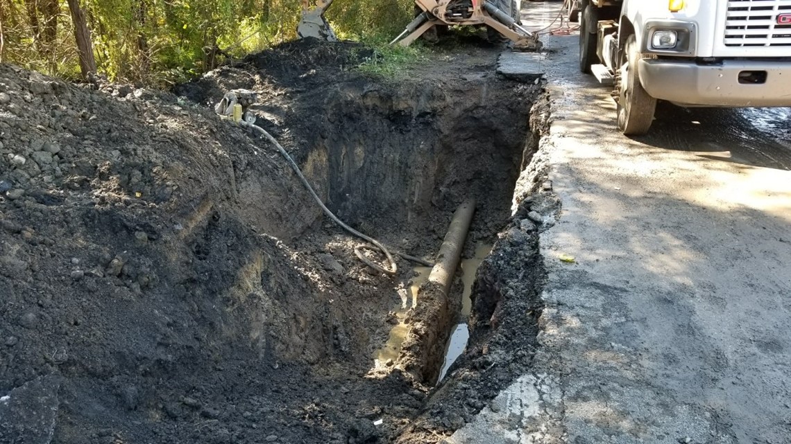 Crews Repair Broken Water Main in Newport Township | wnep.com
