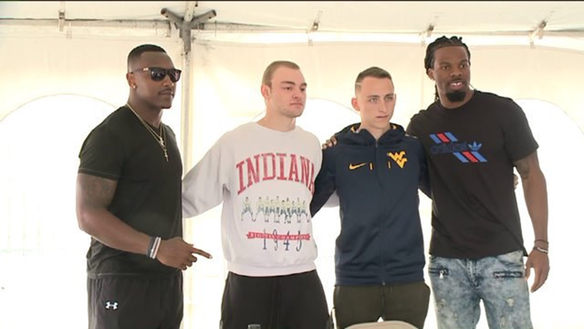 Kevin White, Lorenzo Taliaferro Talk Returning from Injury | wnep.com